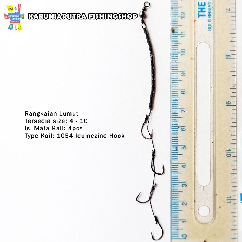 Jual Rangkaian Pancing Lumut Isi 4 Kail | Shopee Indonesia