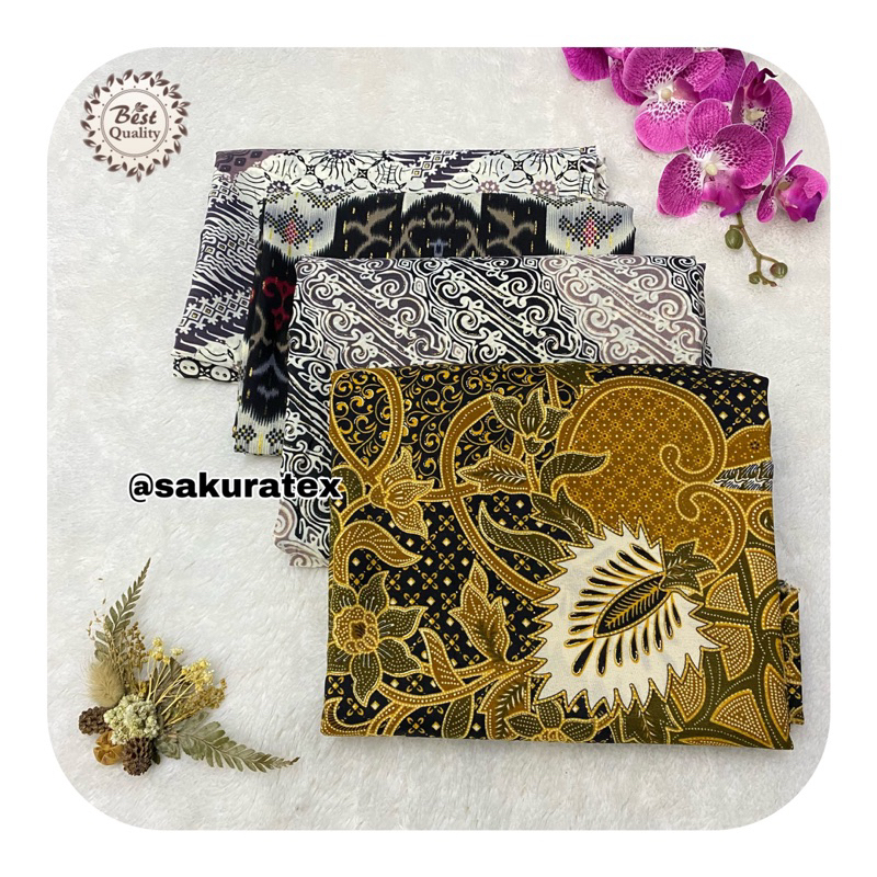 Jual BAHAN BATIK METERAN | BATIK PRINTING HALUS | KAIN BATIK | BAHAN ...