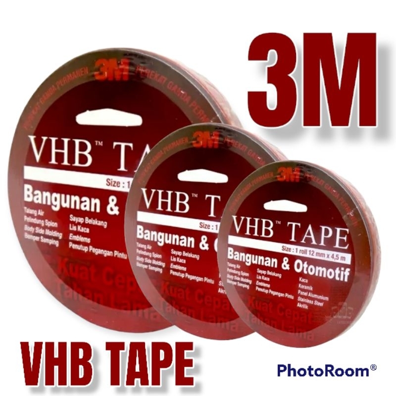 Jual 3M VHB Automotive Tape 4900 (Double Tape Mobil) 1 Pcs | Shopee ...