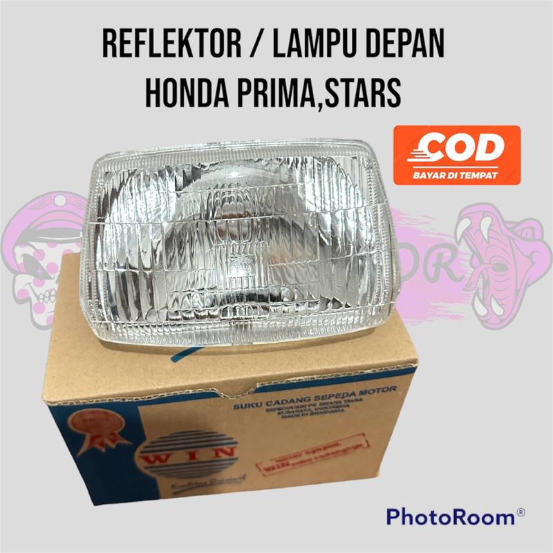 Jual REFLEKTOR LAMPU DEPAN HONDA PRIMA STAR | Shopee Indonesia