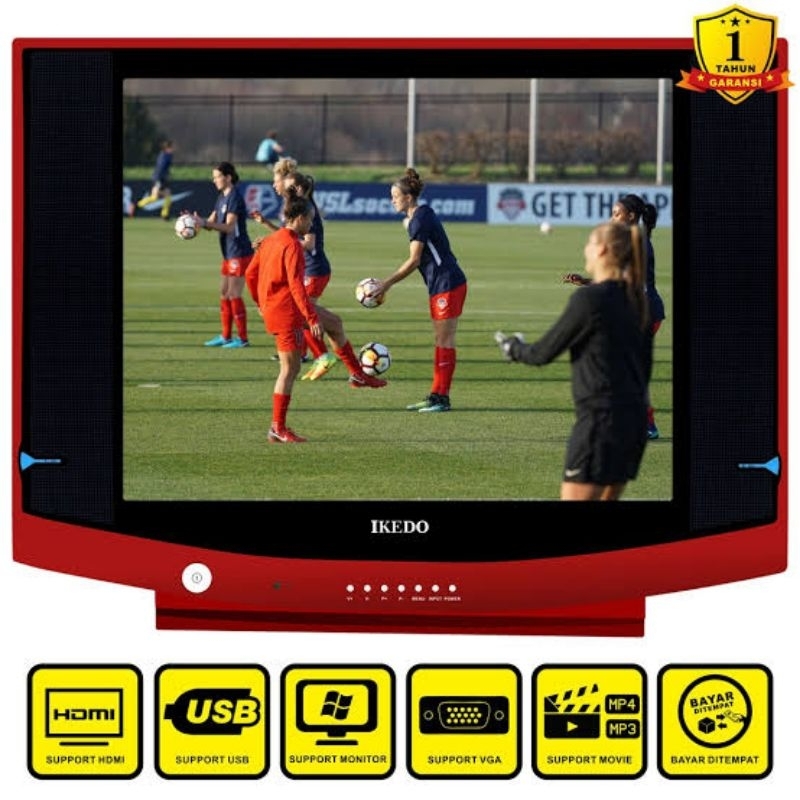 Jual TV TELEVISI TIVI TABUNG IKEDO 17" 17 INCH IN " 17T9 T9 LAYAR FLAT ...