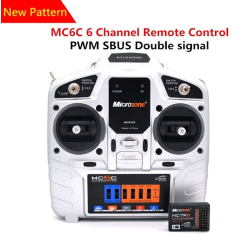 Jual microzone MC6C 6 Chanel remote control pwm sbus Double signal ...