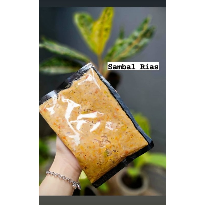 Jual SAMBAL RIAS 250gr | Shopee Indonesia