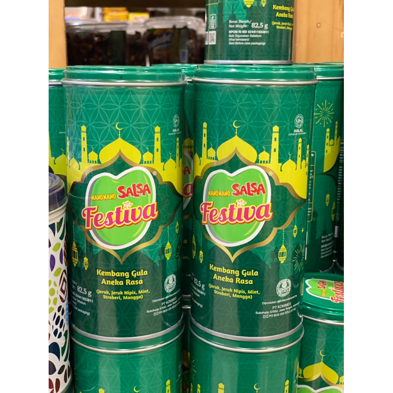 Jual Permen Nano Nano Salsa Kaleng Edisi Lebaran Idul Fitri | Shopee ...