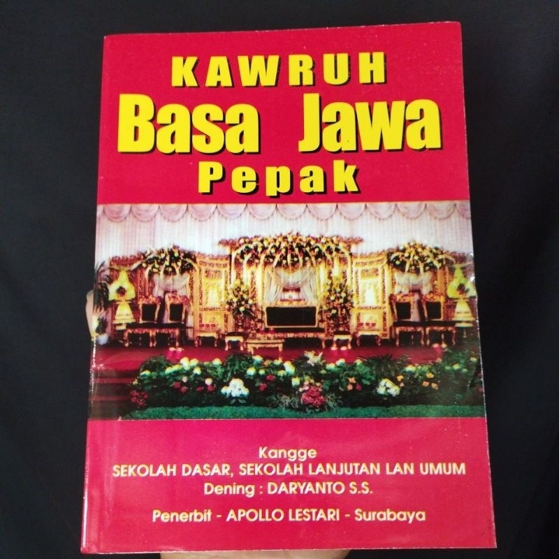 Jual BUKU PEPAK BASA JAWA, KAWRUH BASA JAWA PEPAK, BUKU ORIGINAL ...