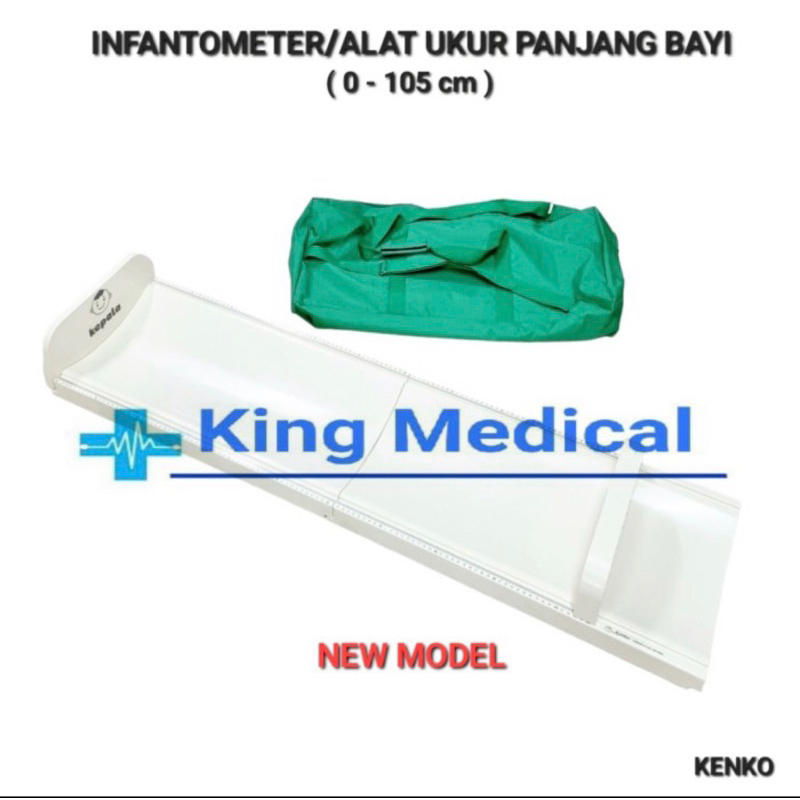 Jual Infantometer/Alat Pengukur Panjang Badan Bayi Kenko (New Model ...