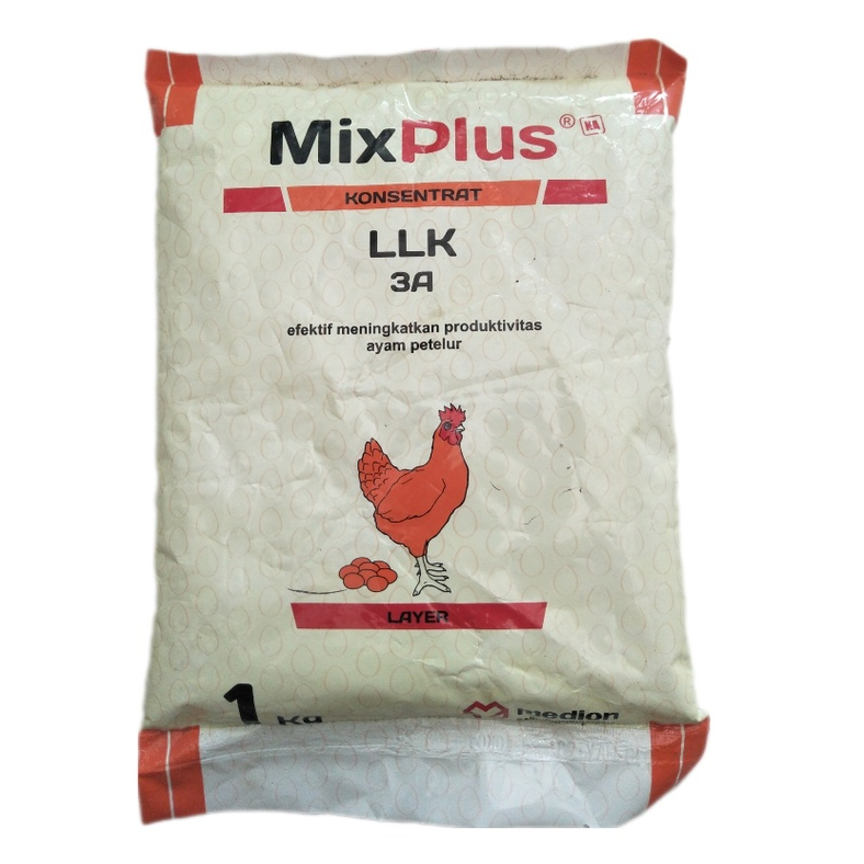 Jual Medion / Mix Plus LLK 3A / Kemasan 1 KG / multivitamin, mineral, asam amino, dan ...