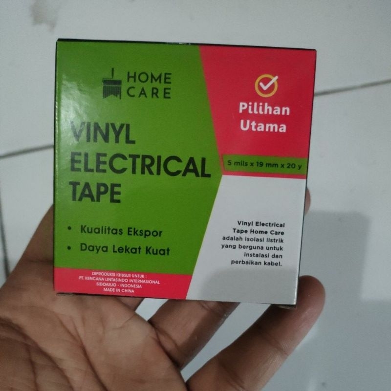 Jual ISOLASI HOME CARE / ISOLASI LISTRIK 3/4 X 25M LAKBAN KABEL ...