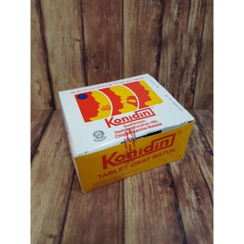 Jual Konidin Tablet Obat Batuk 1 dus isi 50 strip | Shopee Indonesia