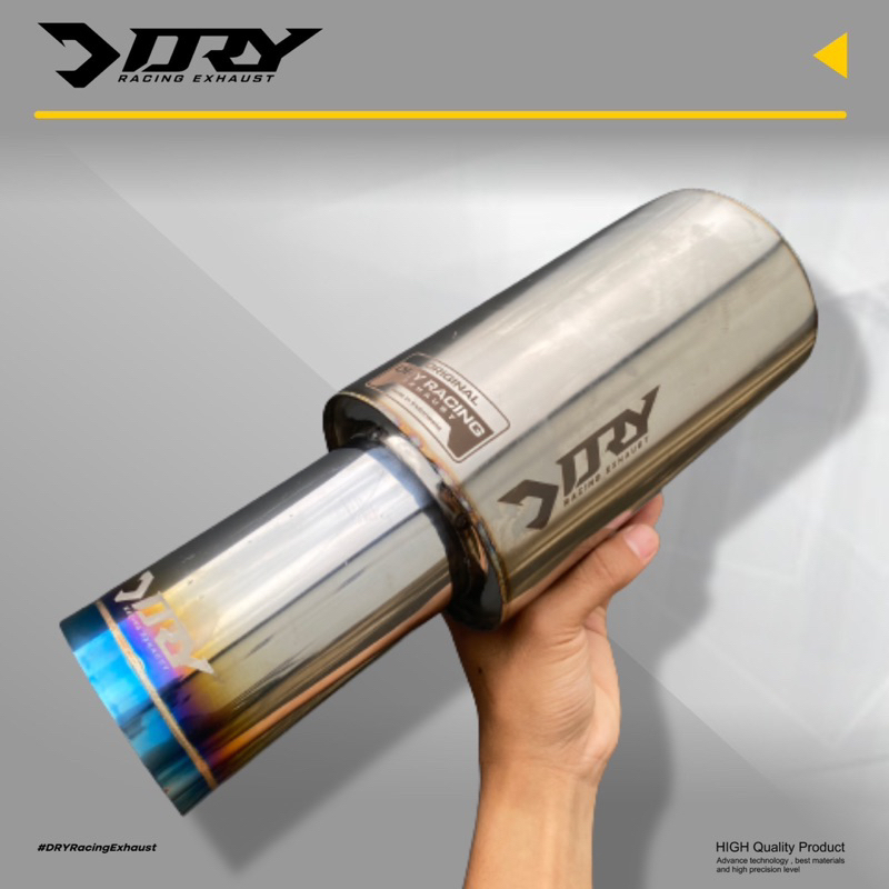 Jual Knalpot Mobil Racing DRY racing Exhaust Tipe X2 ( SUARA KERING ...