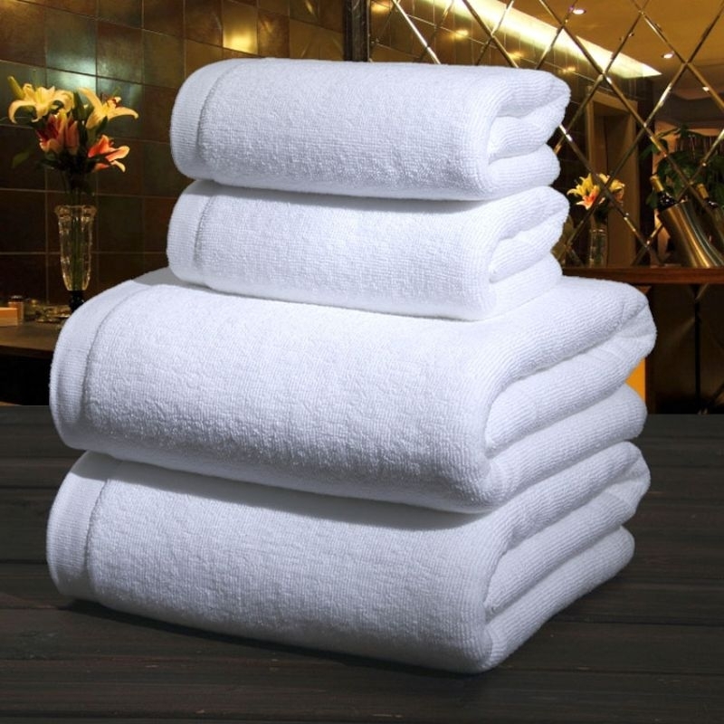 Jual Handuk Tangan Hotel premium 40x70 cm PB, sangat tebal benang 30s/2 ...