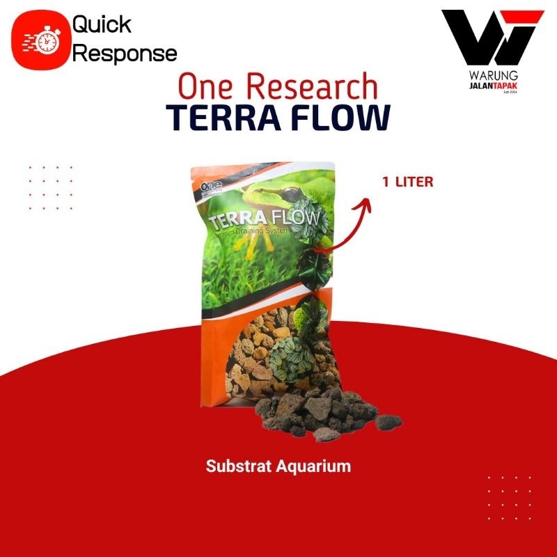 Jual Terra Flow Media tanam terrarium vivarium aquascape 1000 liter ...
