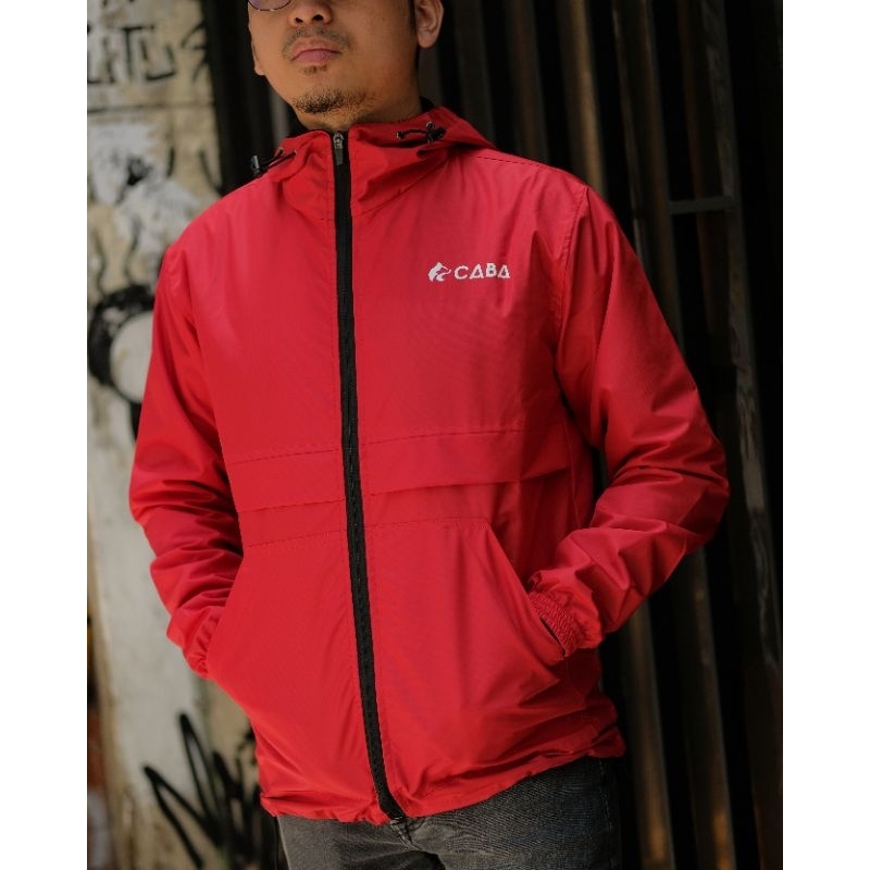 Jual Jaket Pria CABA Nero Red Jaket Windbreaker Jaket Merah Terbaru ...
