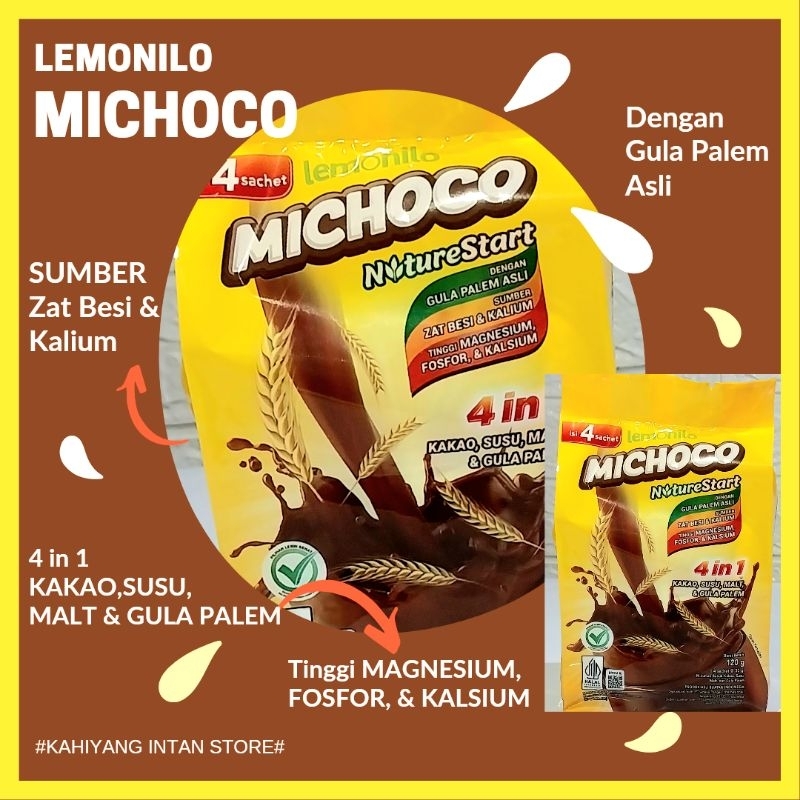 Jual LEMONILO MICHOCO NatureStart Minuman Bubuk Kakao, Susu, Malt ...