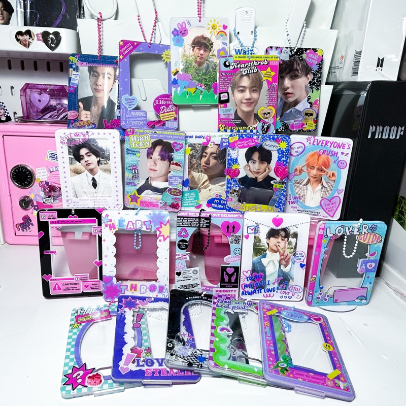 Jual ACRYLIC PHOTOCARD HOLDER & STANDEE 2 SIDE | Shopee Indonesia