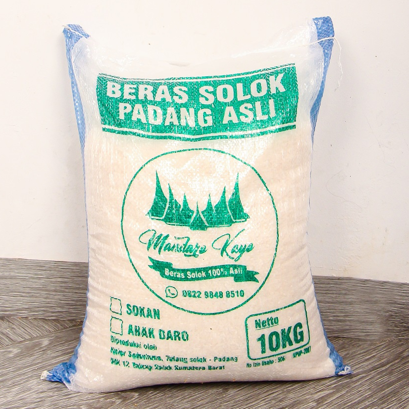 Jual Beras Solok Bareh Solok Padang - SOKAN 10kg | Shopee Indonesia