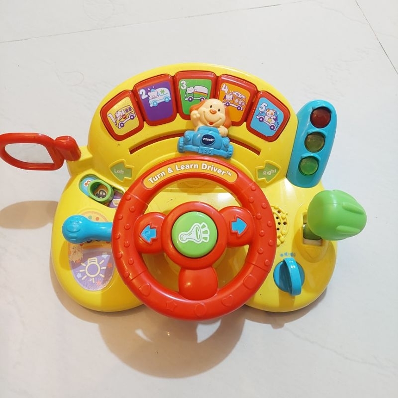 Jual VTech Developmental Toys Turn - Turn and Learn Driver Toy Bekas ...