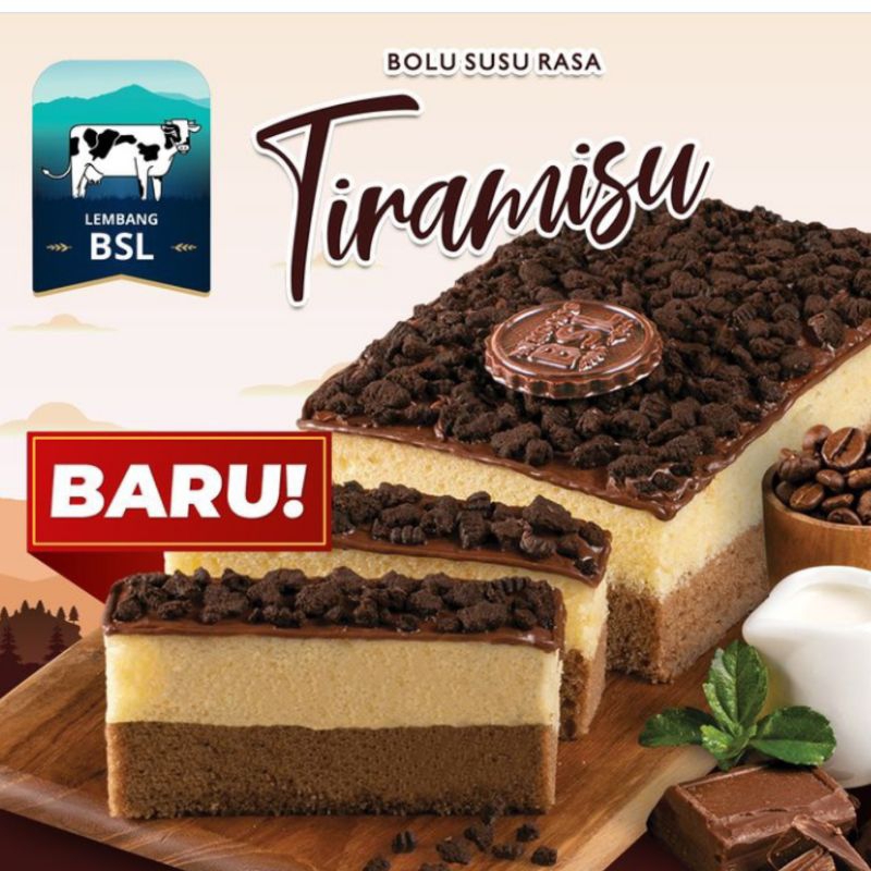 Jual Bolu susu lembang Tiramisu Premium (Bisa luar kota, Luar P.jawa) | Shopee Indonesia