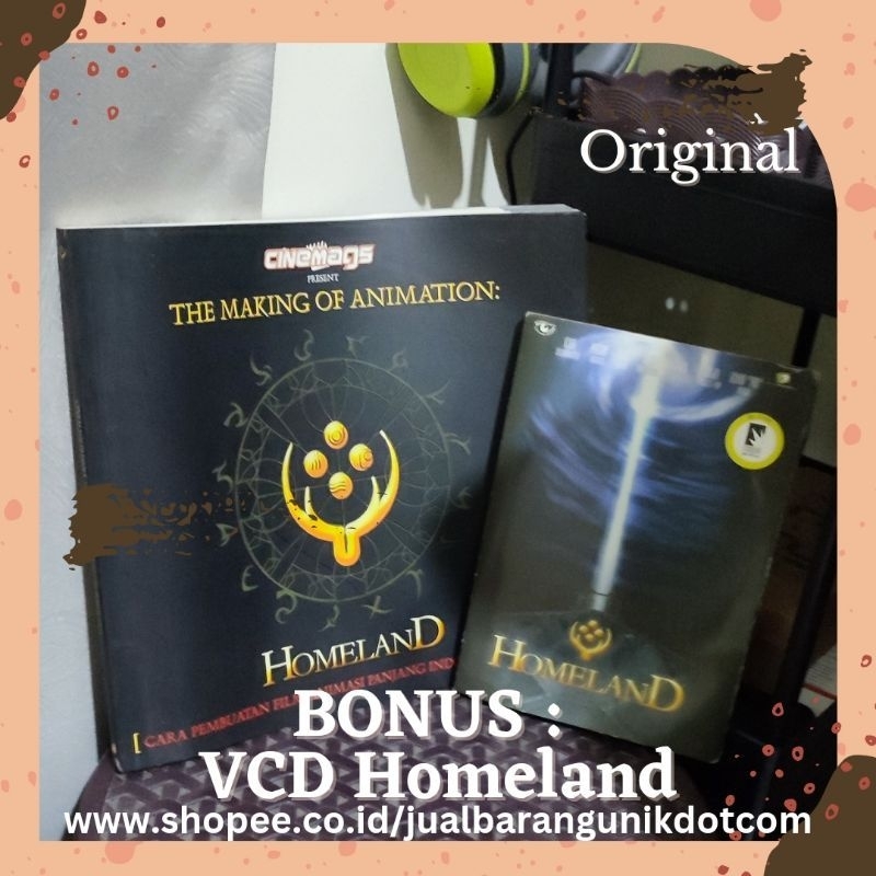 Jual CINEMAGS present THE MAKING OF ANIMATION : HOMELAND + BONUS VCD ...