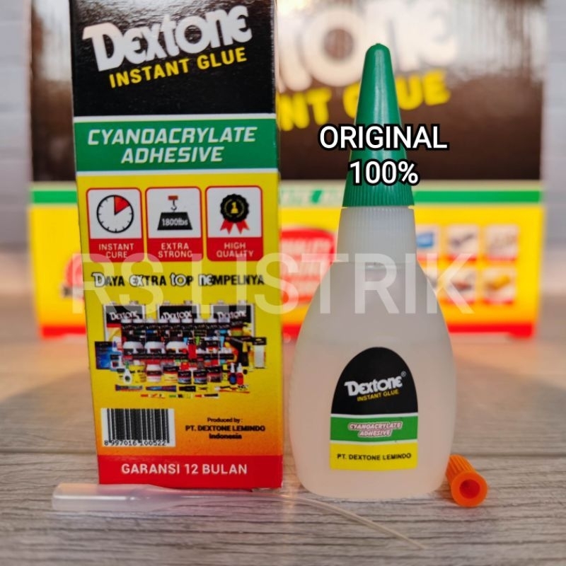 Jual Lem Tetes Dextone Lem Korea lem batu kayu besi plastik COD ...