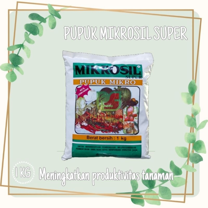 Jual Pupuk Mikro MIKROSIL SUPER 1KG | Shopee Indonesia