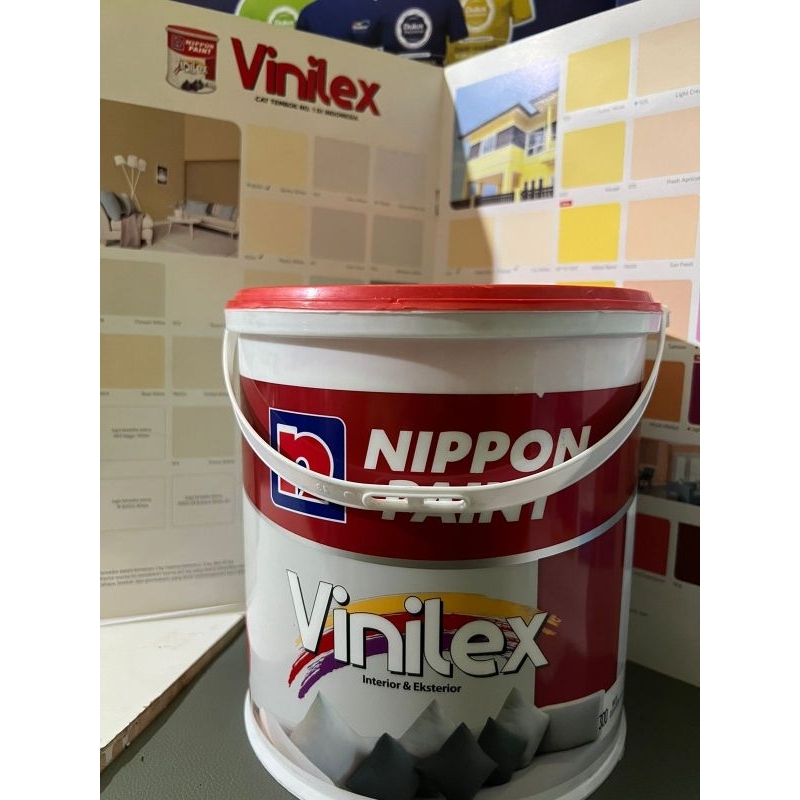 Jual cat tembok nippon paint vinilex 5 kg | Shopee Indonesia