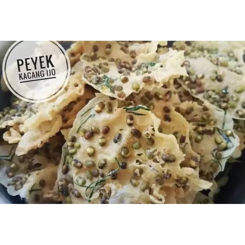 Jual 500gr tumpi kacang hijau renyah cocok buat cemilan gurih renyah ...