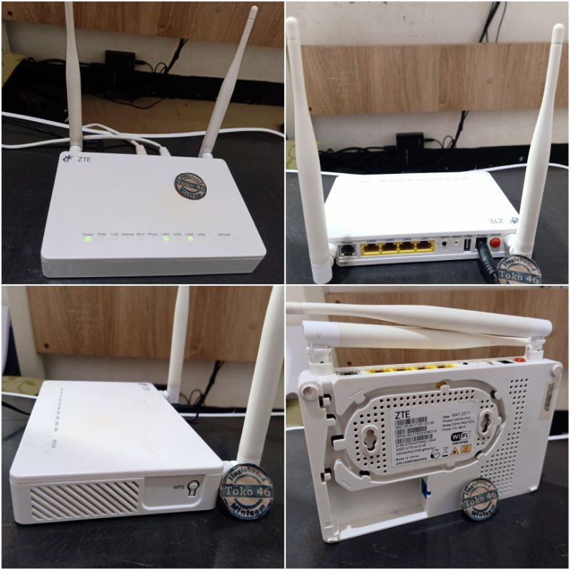 Jual Modem Router ONT GPON ZTE F609 F 609 V.2 V2 | Shopee Indonesia