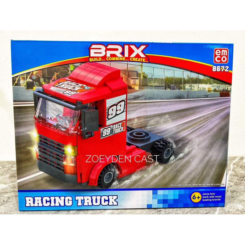 Jual EMCO BRIX ADVENTURES MEDIUM BRICKS BUS LOCOMOTIVE 8660 ORIGINAL ...