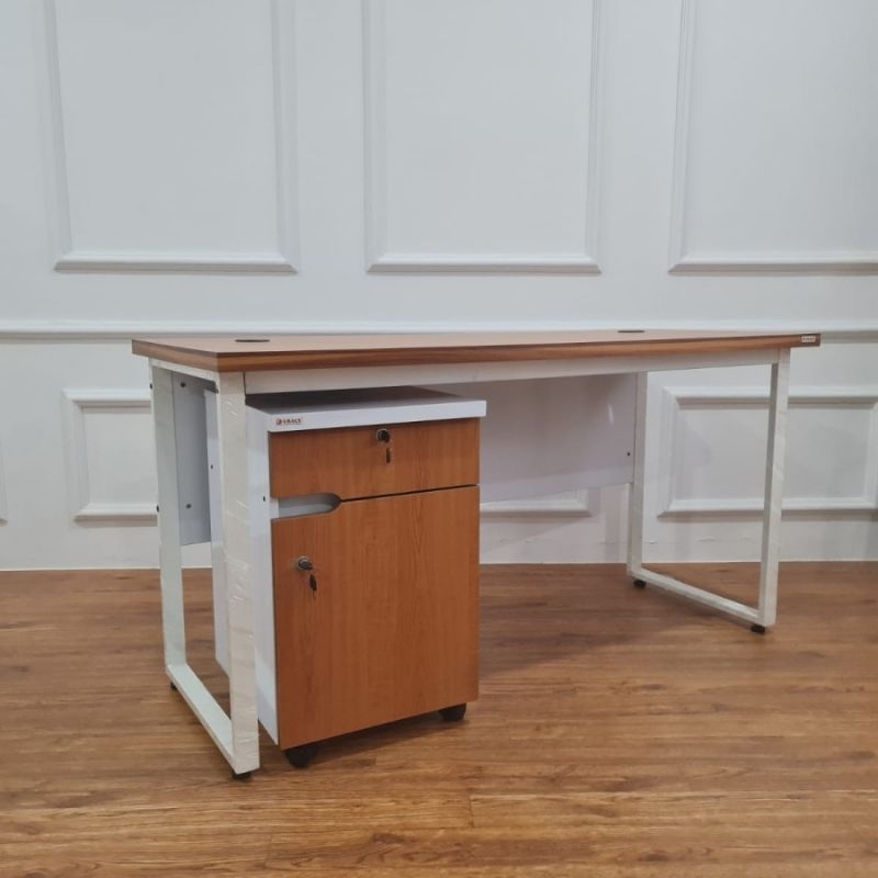 Jual Meja Belajar / Meja kerja / Meja Kantor set + nakas grace 568 ...