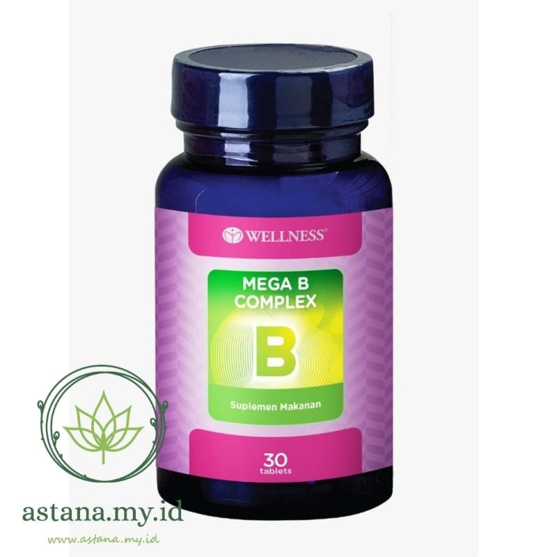 Jual WELLNESS MEGA B COMPLEX 30S ORIGINAL | Shopee Indonesia