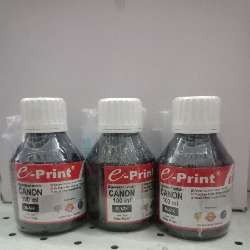 Jual Tinta Printer E-Print Canon 100 ml Hitam | Shopee Indonesia