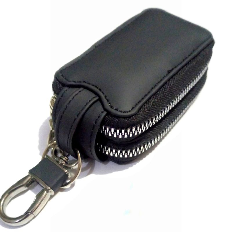 Jual dompet kunci remote mobil keyless kulit asli universal model polos ...
