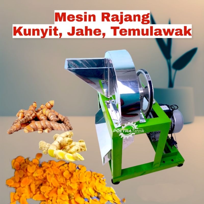 Jual Mesin Perajang Potong Kunyit Jahe Bawang Merah Putih - Alat ...