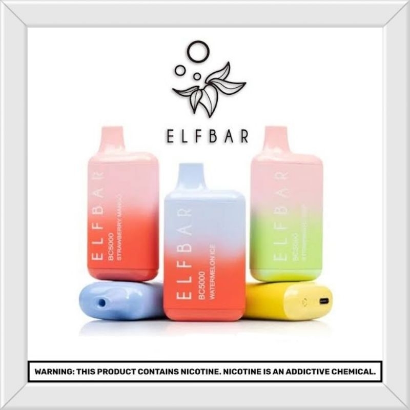 Jual ELFBAR bc 5000/elfbar disposable/pod disposable | Shopee Indonesia