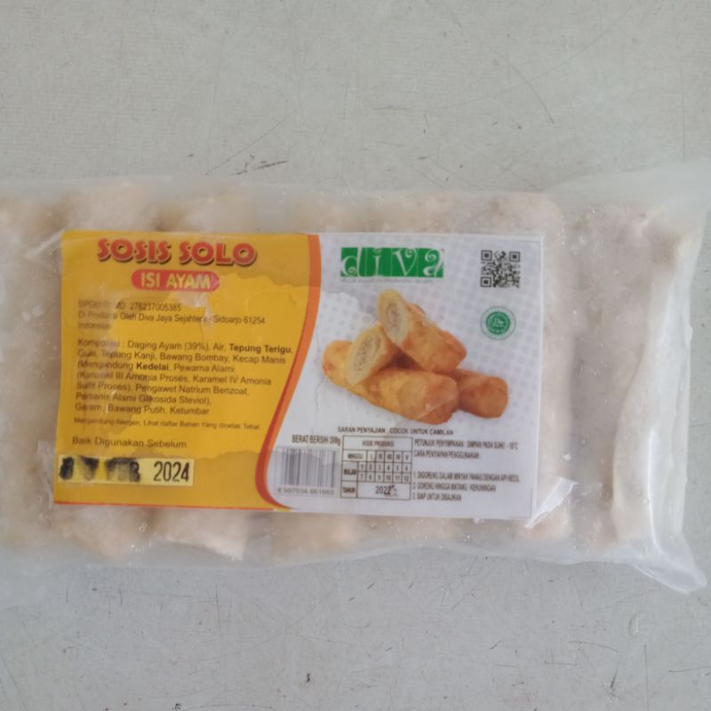 Jual Diva frozen food Risoles pastel lumpia mini | Shopee Indonesia