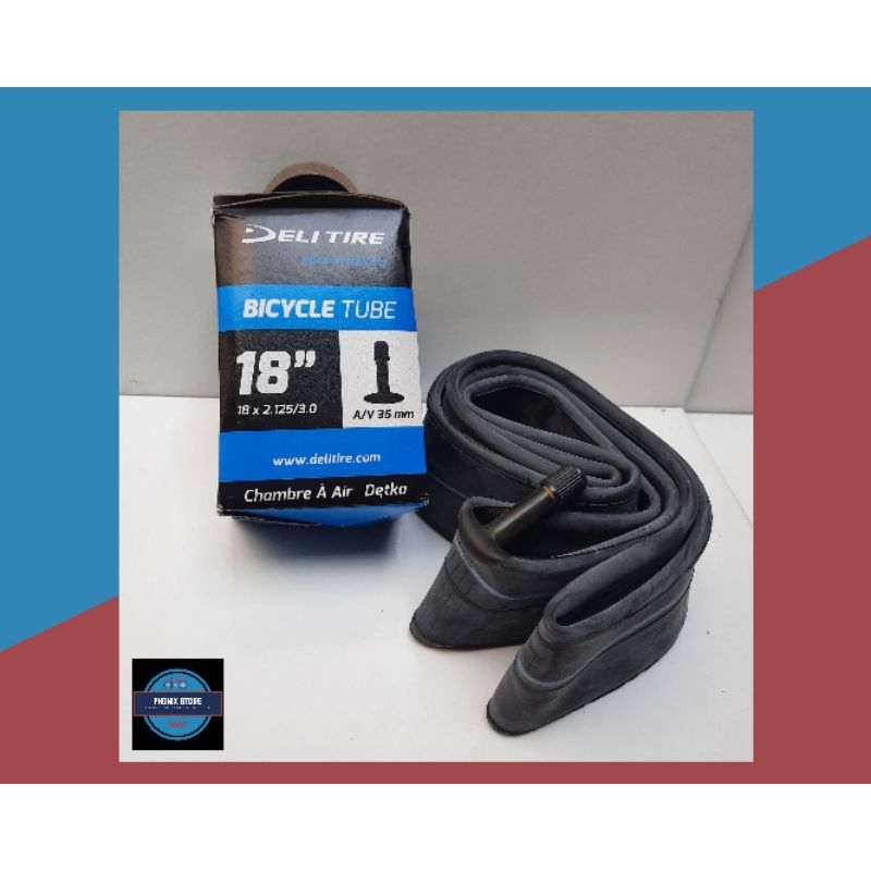Jual Ban Dalam Deli Tire Swallow 18 x 2.125 /3.00 Pentil AV 35mm Ban dalam 18 x 2125/300 Pentil ...