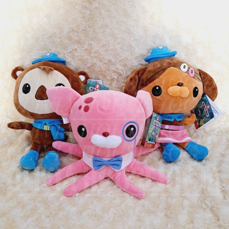 Jual Boneka Octonauts Professor Inking Tag Boneka Gurita Pink Boneka ...