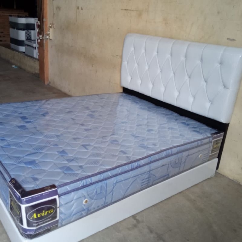 Jual Kasur Springbed Plushtop - Spring bed Double Busa Bergaransi - Springbed Tebal 28cm ...