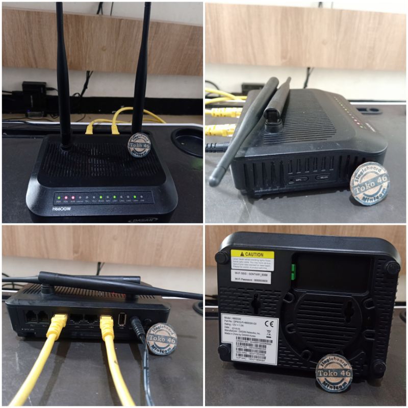 Jual Modem Router Gpon ONT Dasan H660GW Gigabit Broadband Access FTTx ...