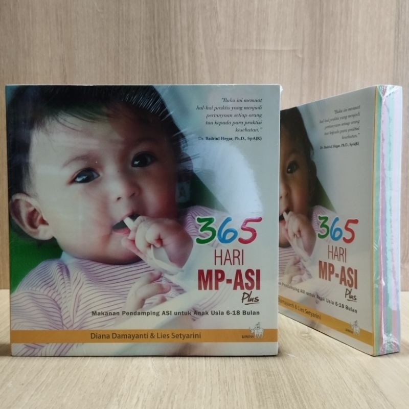 Jual Buku 365 Hari MP-Asi Plus Makanan Pendamping ASI Untuk Usia Anak 6 ...