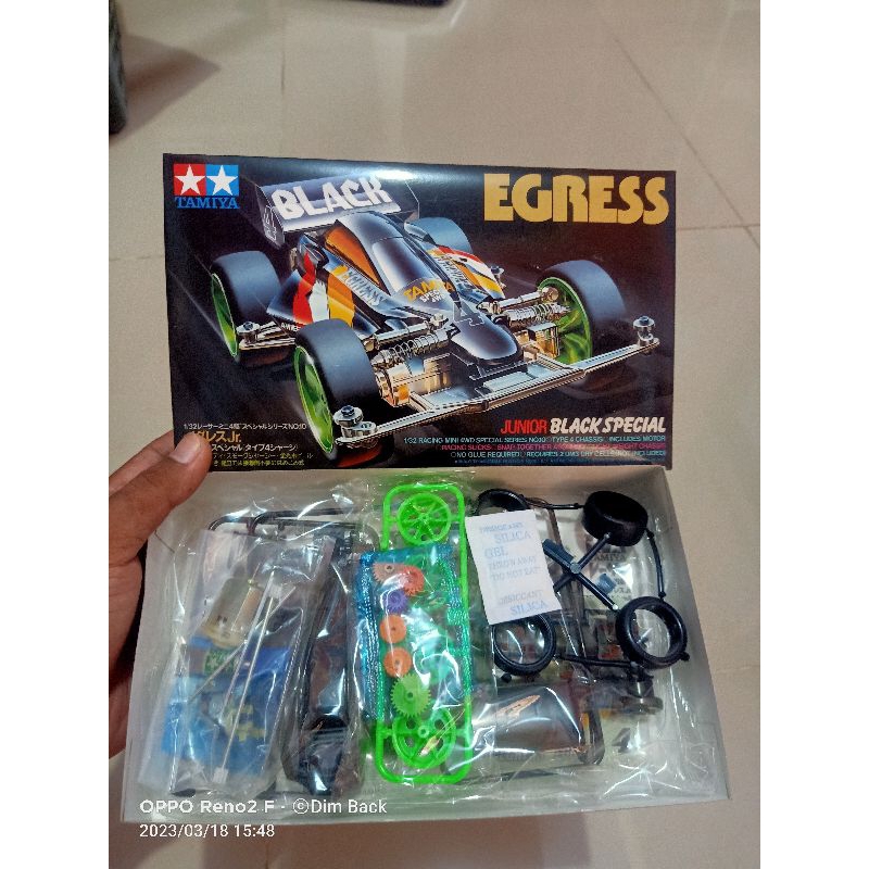 Jual Tamiya 18510 Egress Jr / Junior Black Special MIJ ( 1st Realese ...