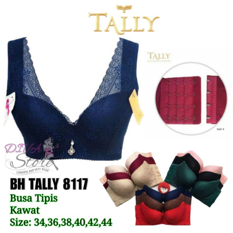 Jual BRA | BH TALLY 8117 ORIGINAL | Bra Sayap Lebar Penekan Lemak ...