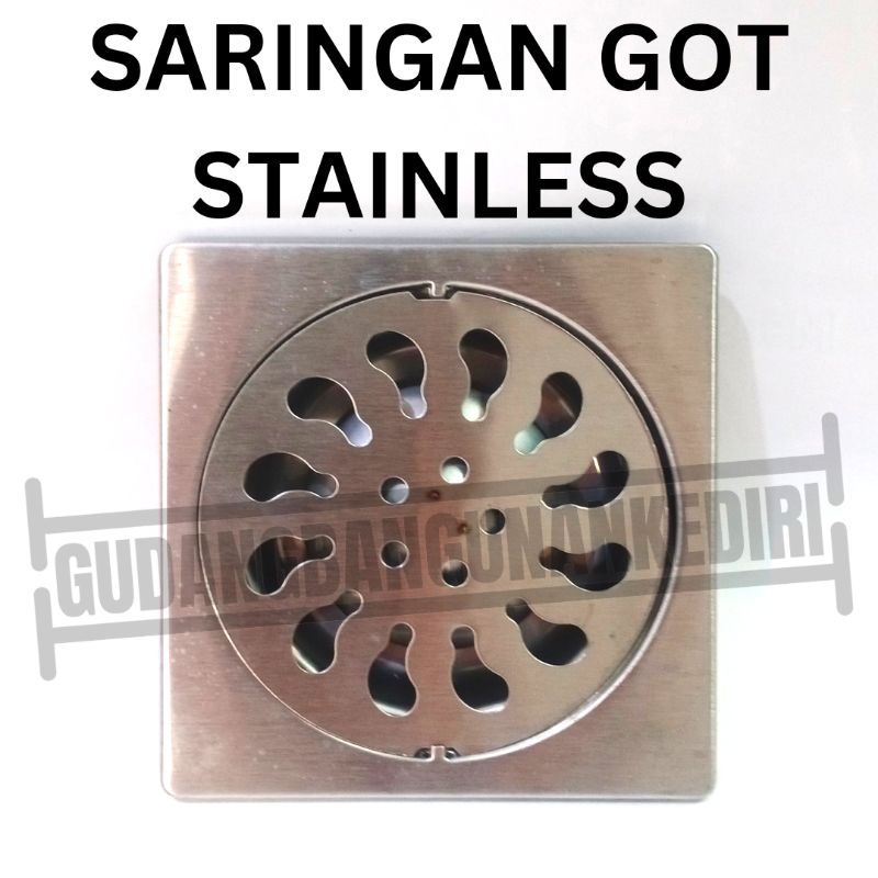 Jual saringan got stainless steel kamar mandi floor drain GRT NISHIO ...