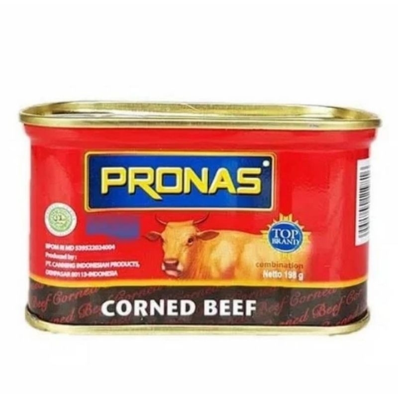 Jual Pronas kornetku 340gr // Pronas corned beef 340gr // pronas kornet ...