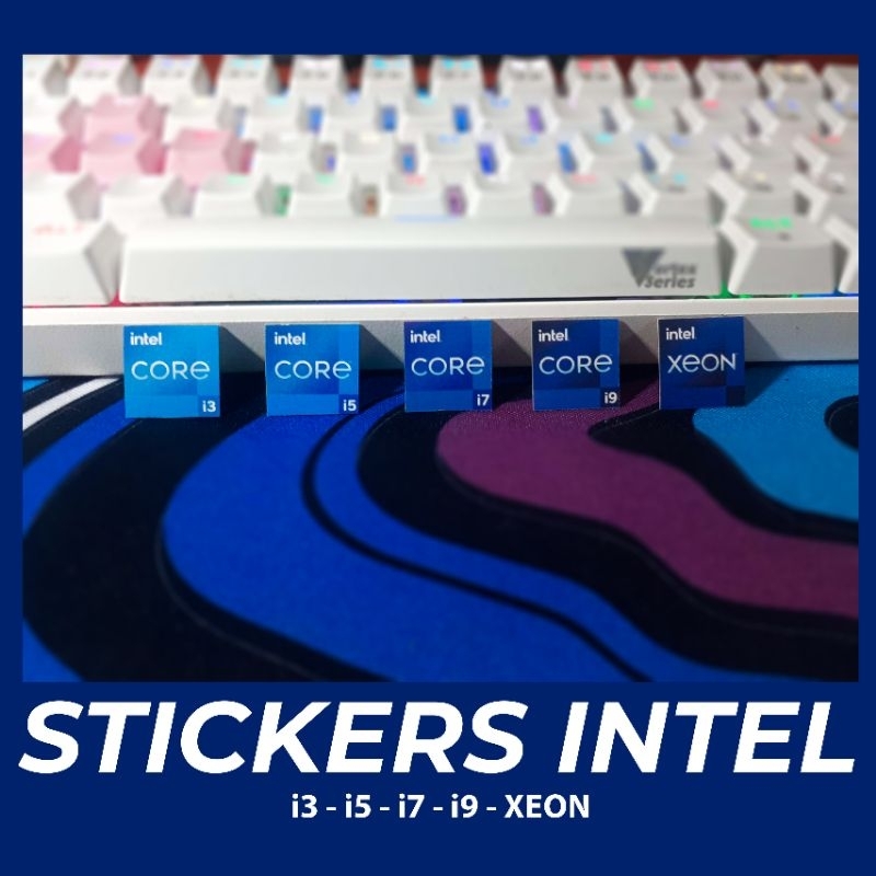 Jual Stiker INTEL CORE Generasi 2020 2021 2022 2023 CPU Processor ...