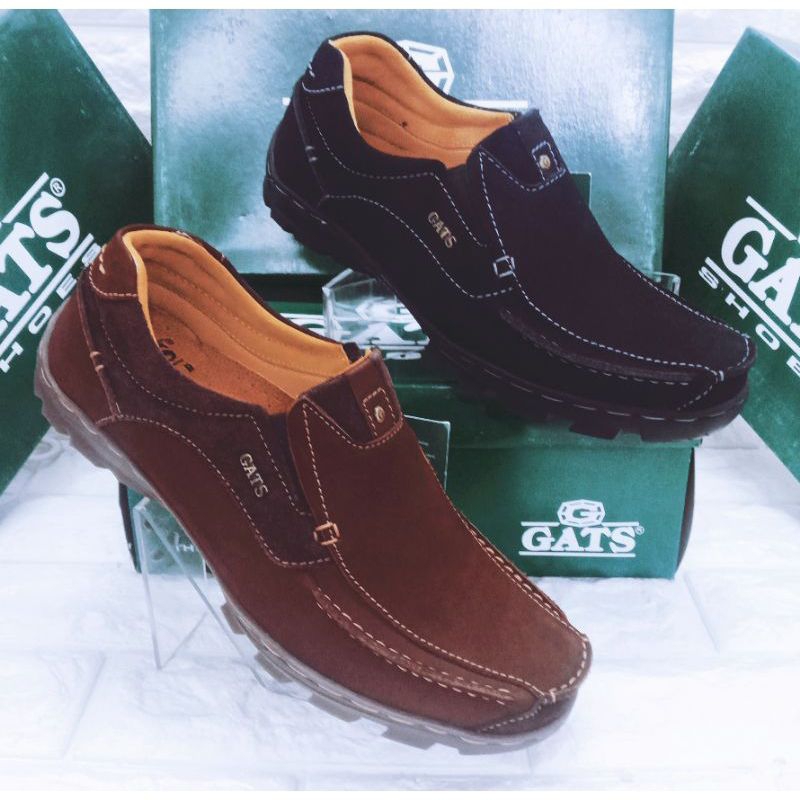 Jual SEPATU KULIT GATS TO.2208 SEPATU CASUAL GATS ORIGINAL 100% ...