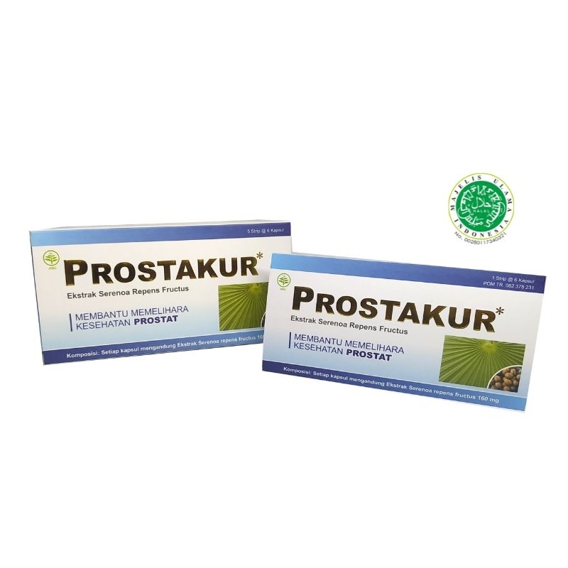 Jual prostakur box isi 30 kapsul vitamin prostat | Shopee Indonesia