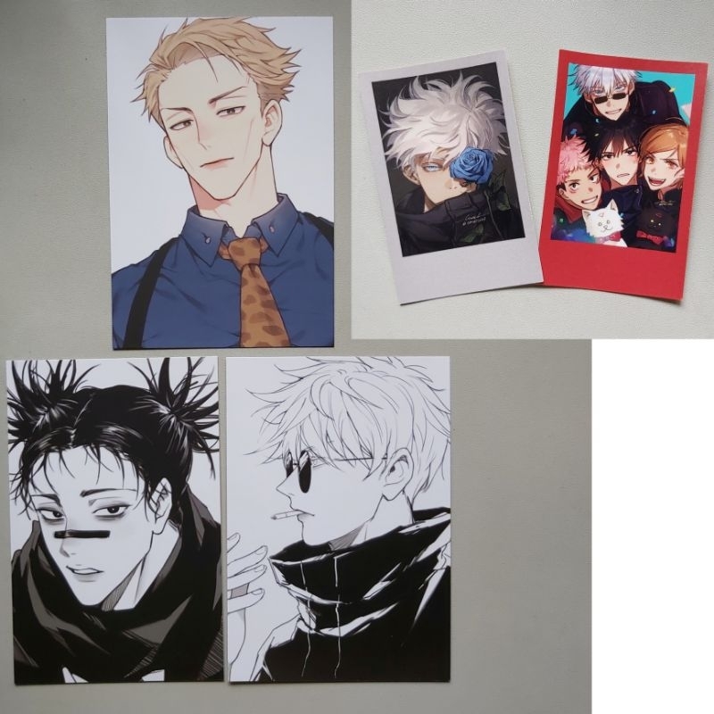 Jual Jujutsu Kaisen | Polaroid & Artprint JJK Gojo Nanami Choso by ...