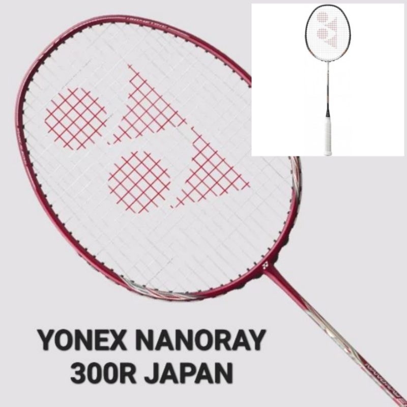 Jual Raket Yonex Nanoray 300R Japan 100% Original | Shopee Indonesia